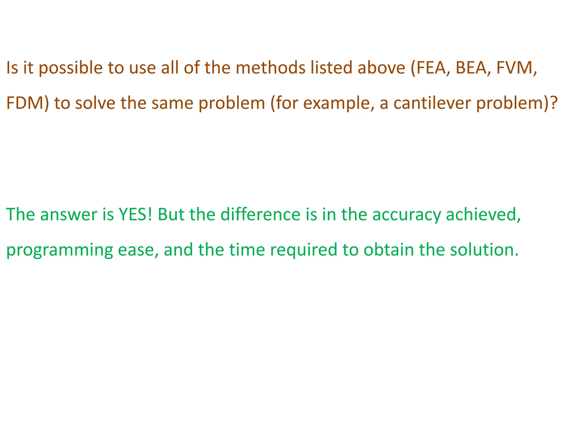 Introduction of finite element analysis1 | PPTX