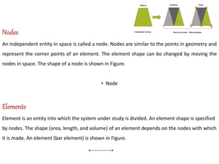 Introduction of finite element analysis1 | PPTX