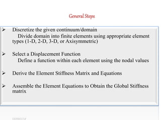 Introduction of finite element analysis1 | PPTX | Physics | Science