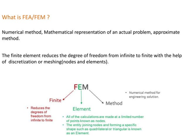 Introduction of finite element analysis1 | PPTX | Physics | Science