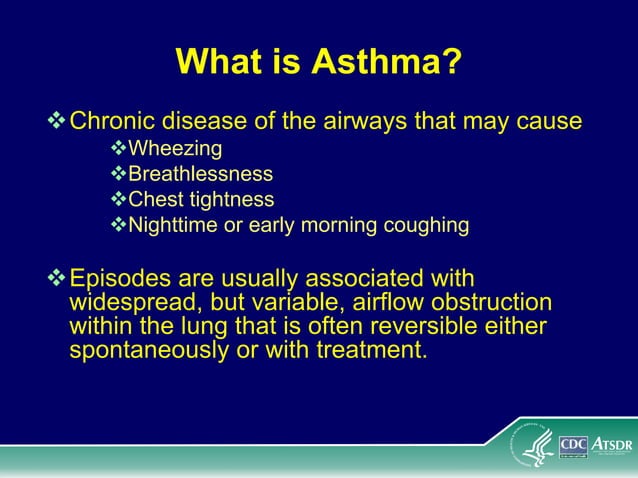 Respiratory system asthma it's causes risk factors treatment | PPT