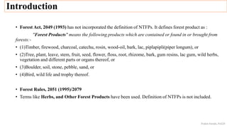 Introduction of Non timber forest products.pptx
