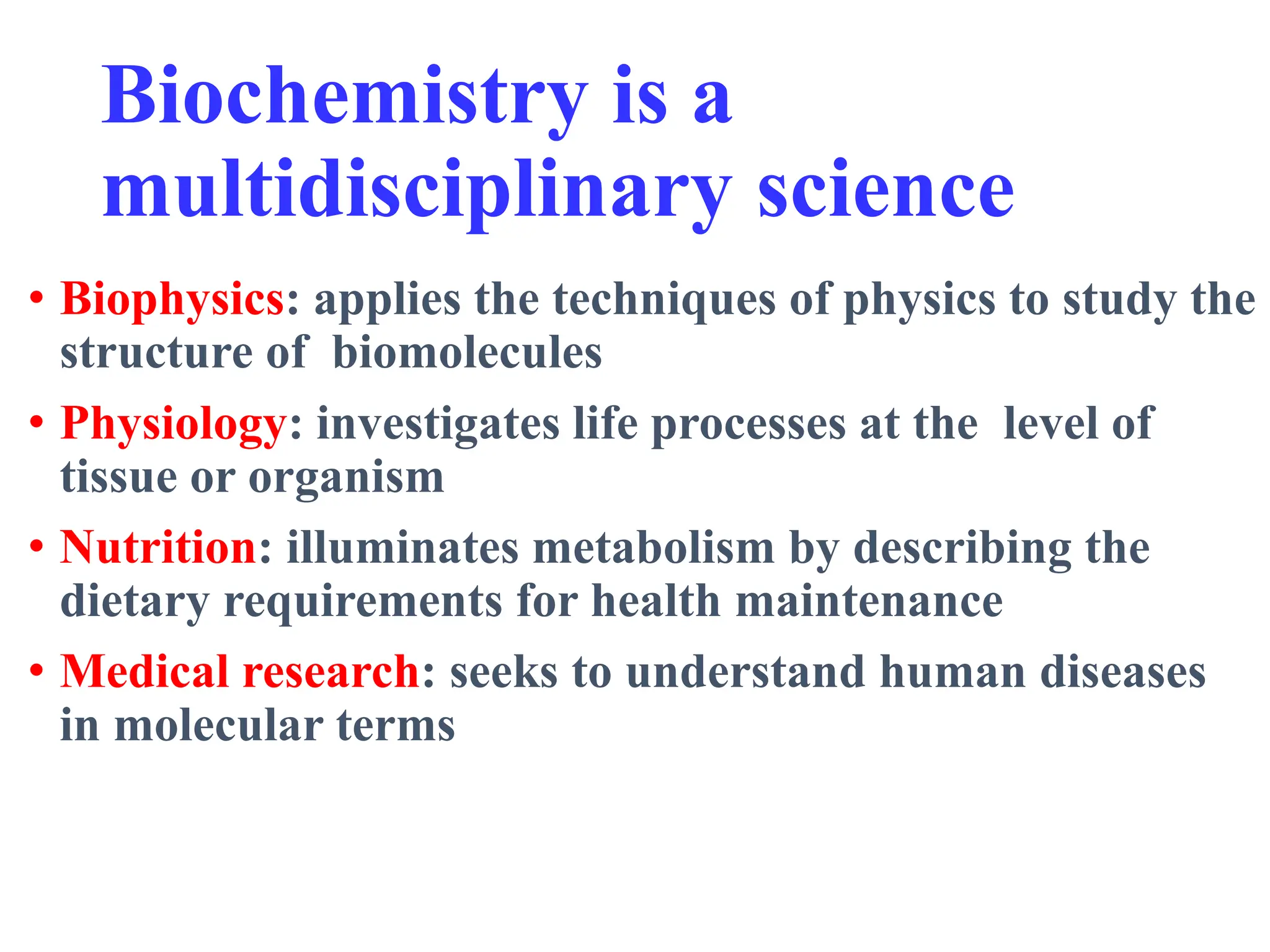 Brief Introduction to Biochemistry .pptx