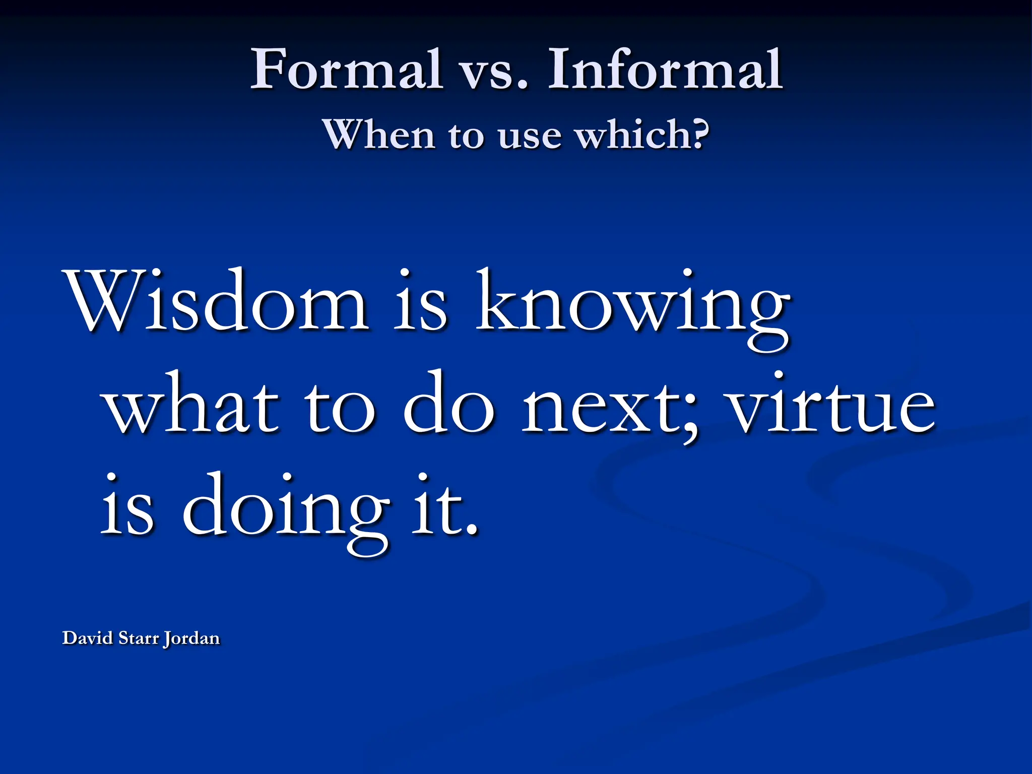 Formal vs Informal Language for beginner level English Learners | PPT