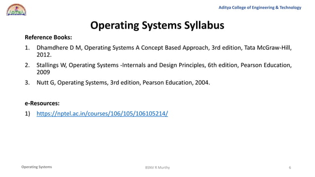 Introduction to Operating Systems Overview.ppt