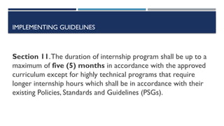 Orientation Objective, Goals, Implementing Guidelines and the Do's and Dont's of | PPT