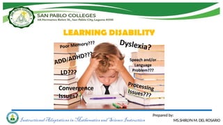 Introduction to Instructional Adaptation in Math and Science in ...