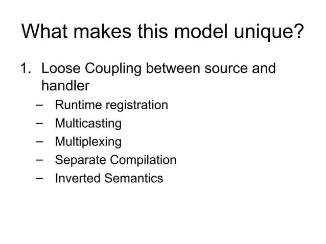 Introduction to event driven programming | PPT Introduction to event driven programming | PPT