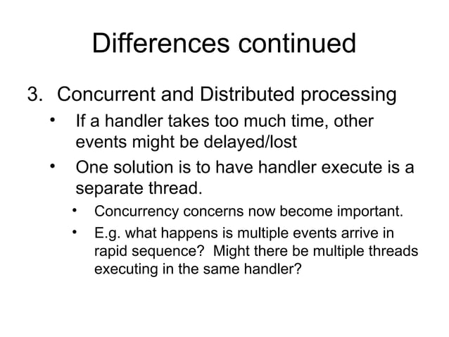 Introduction to event driven programming | PPT Introduction to event driven programming | PPT