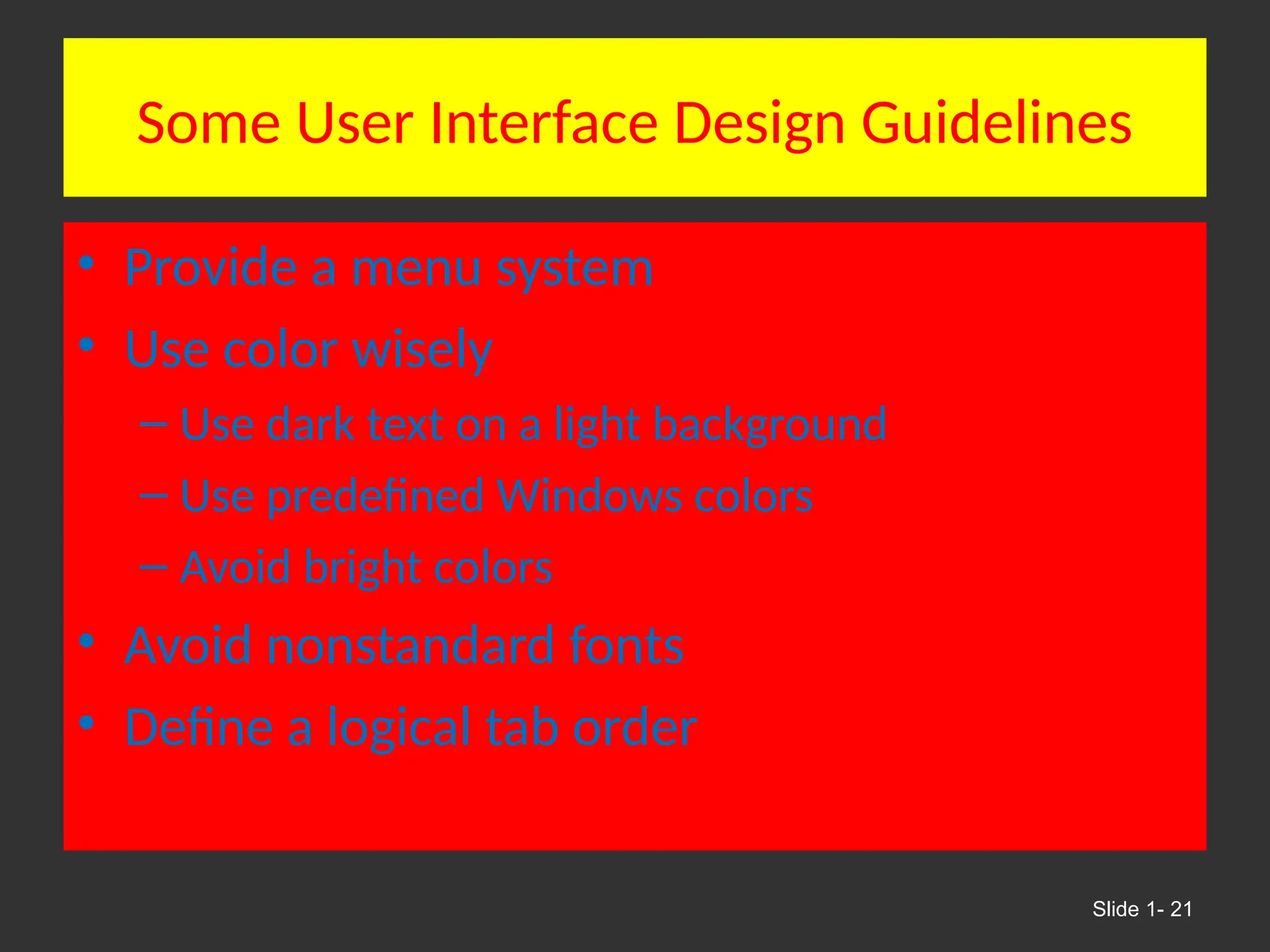 Introduction to intelligent user interface | PPT
