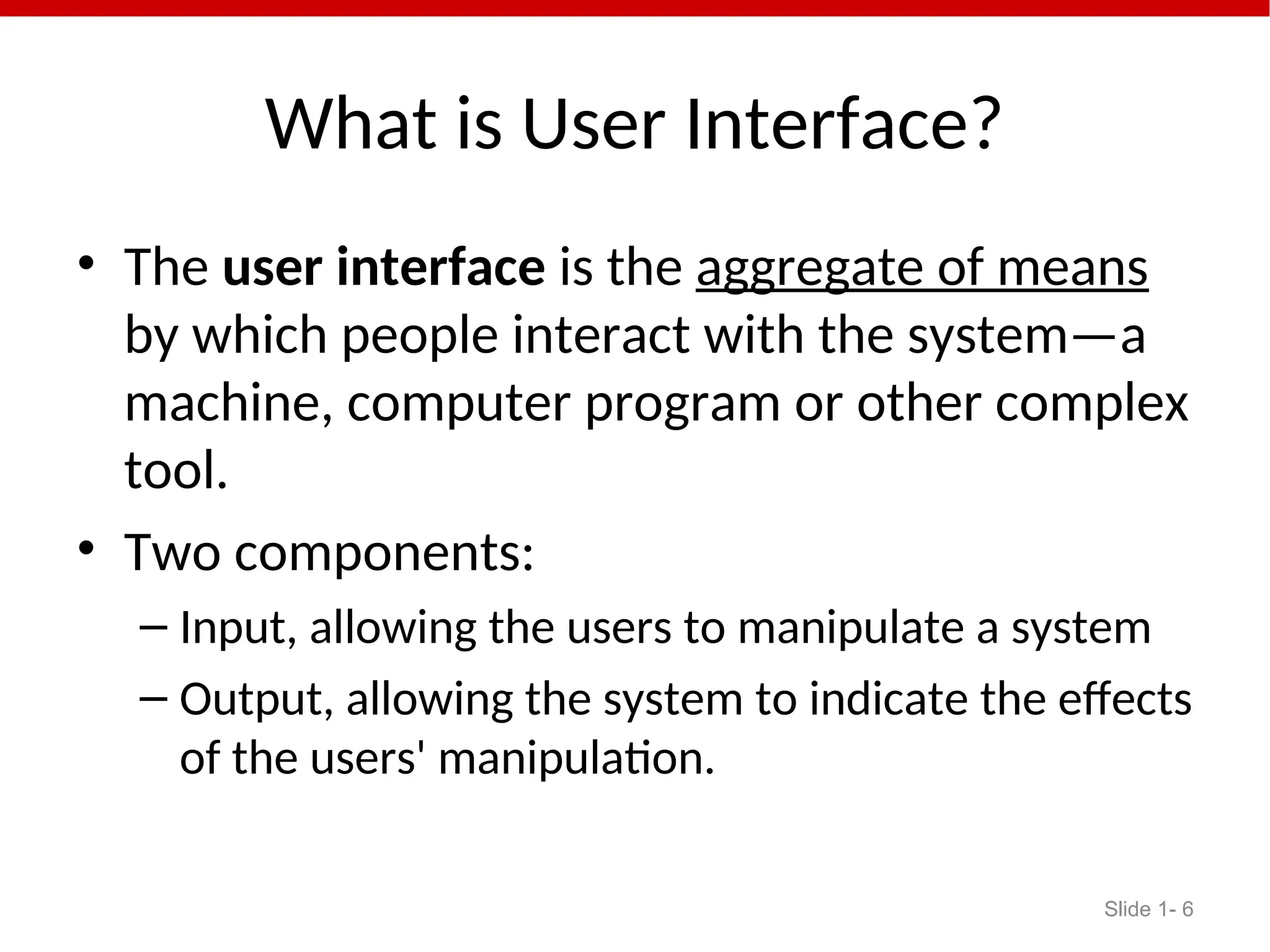 Introduction to intelligent user interface | PPT