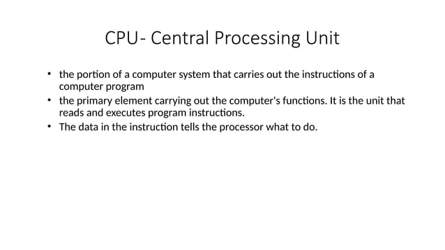 PPT Related to Processor Architecture Introduction | PPTX