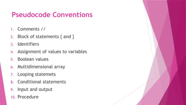 Introduction, characteristics, Pseudocode.pptx