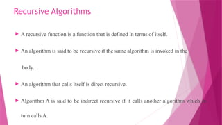 Introduction, characteristics, Pseudocode.pptx