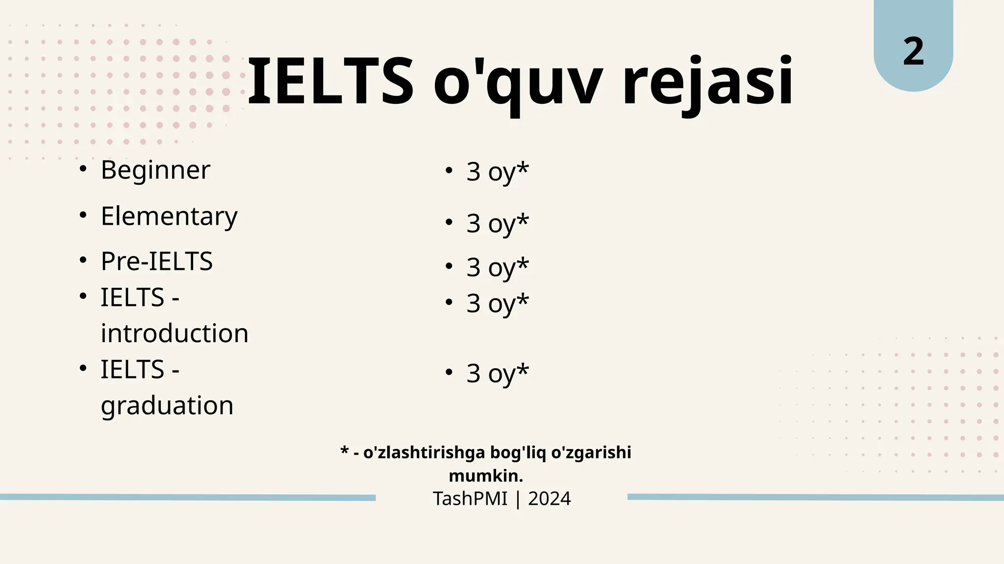 Introduction to general English classes. | PPTX