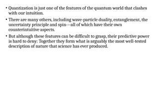 Differences between classical and quantum physics | PPTX