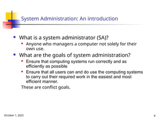Introduction administration des réseaux et des systèmes .ppt