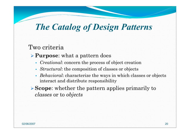 Introduction to Design Pattern | PDF