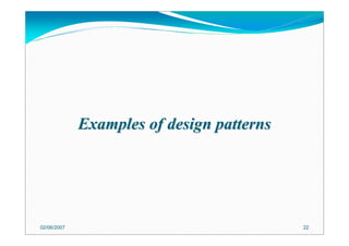 Introduction to Design Pattern | PDF