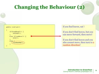 Greenfoot Introduction (3) | PPT