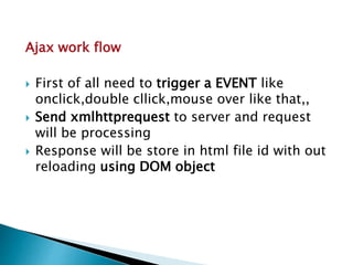 Introduction about-ajax-framework | PPT