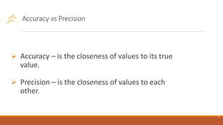 Introduction-Accuracy-and-Errors.pdf | Physics | Science