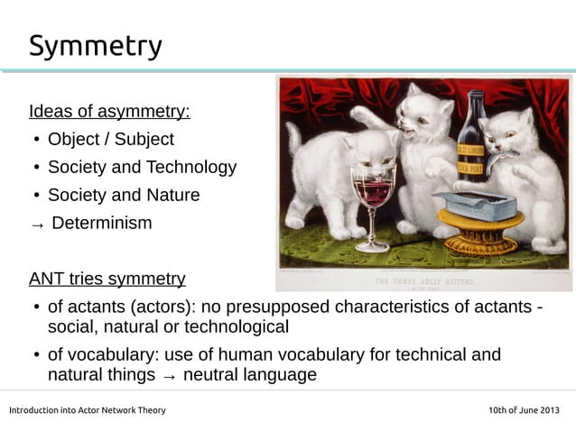 Introduction into Actor Network Theory from Bruno Latour | PPT
