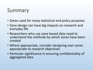 Introduction automated zone design | PPT