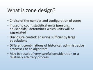 Introduction automated zone design | PPT