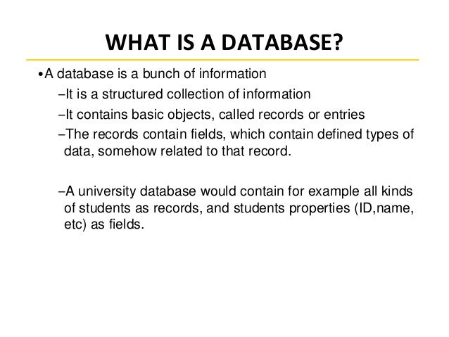 PHP mysql Introduction database