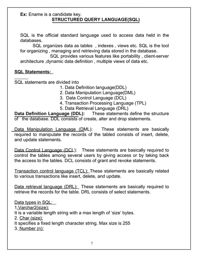 Introduction to Database Management System | PDF