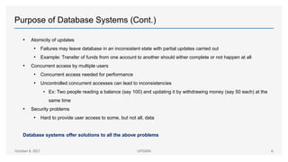 Introduction to Database Management Systems | PPT