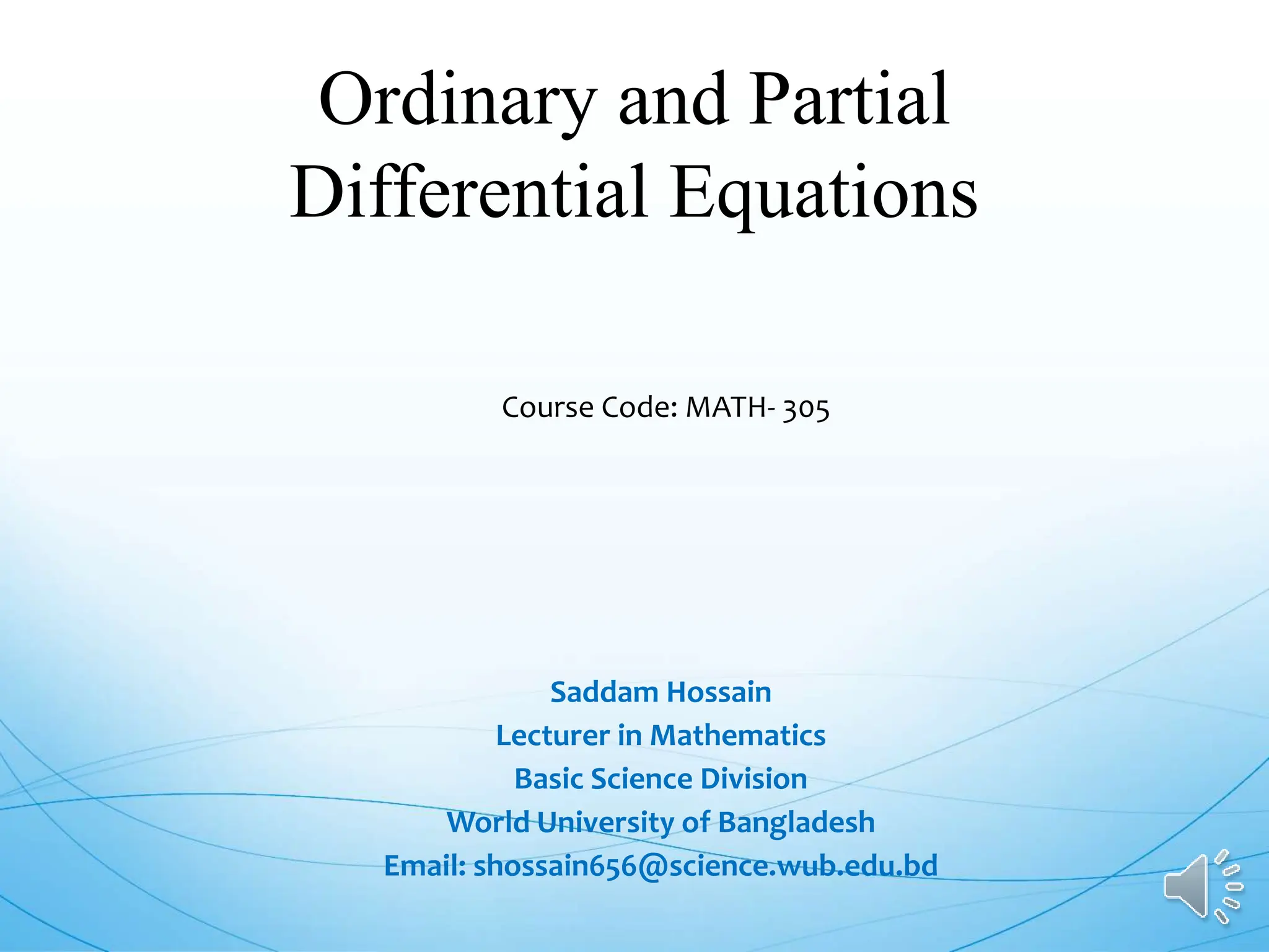 Ordinary and Partial Differential equations.pptx