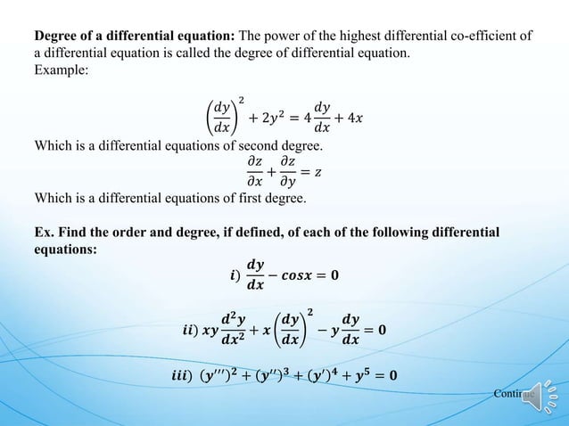 Ordinary and Partial Differential equations.pptx | Programming Languages | Computing