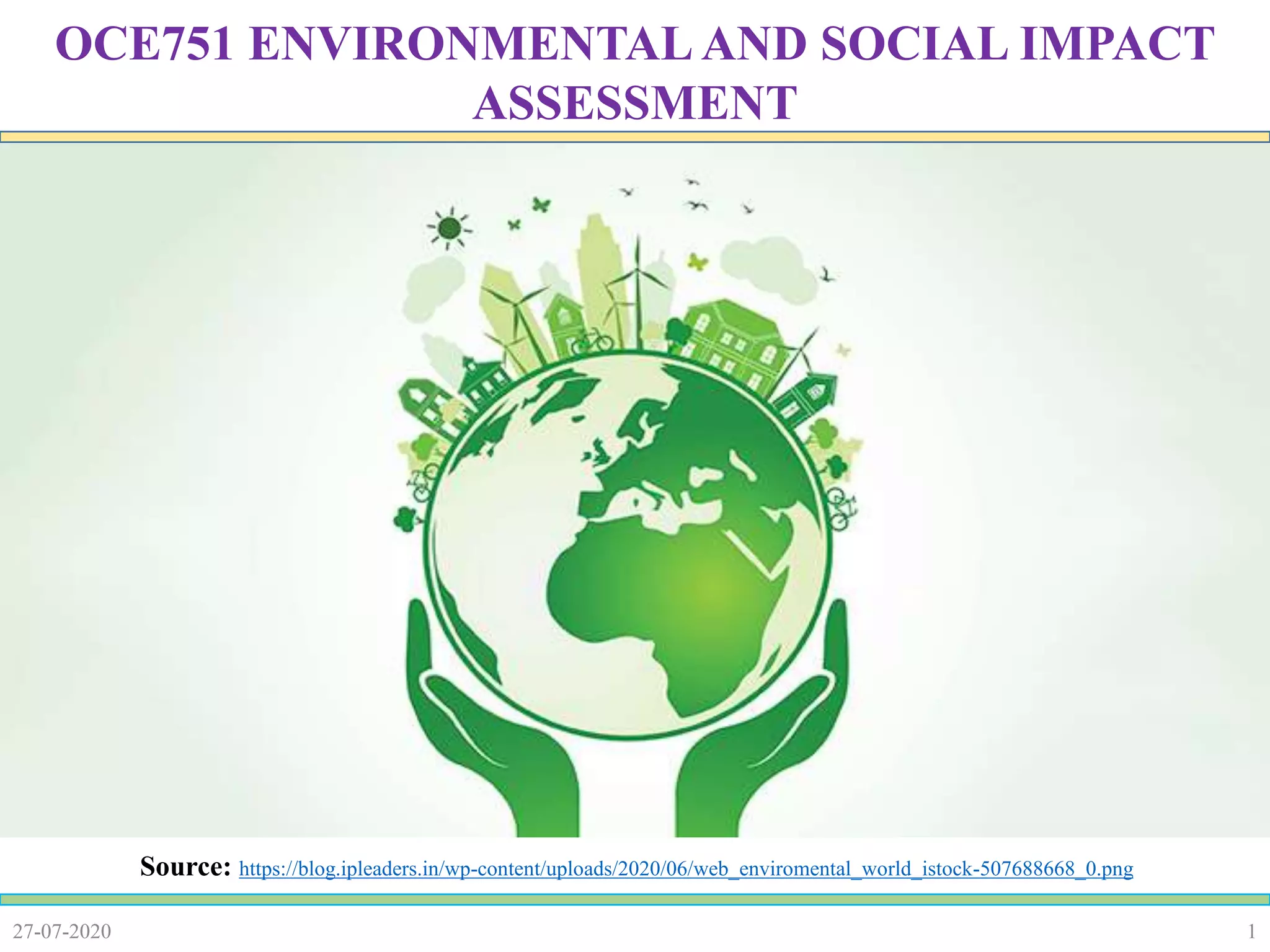 Introduction - Environmental Impact Assessment | PPTX