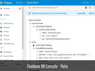 Introduction, Examples - Firebase | PPT