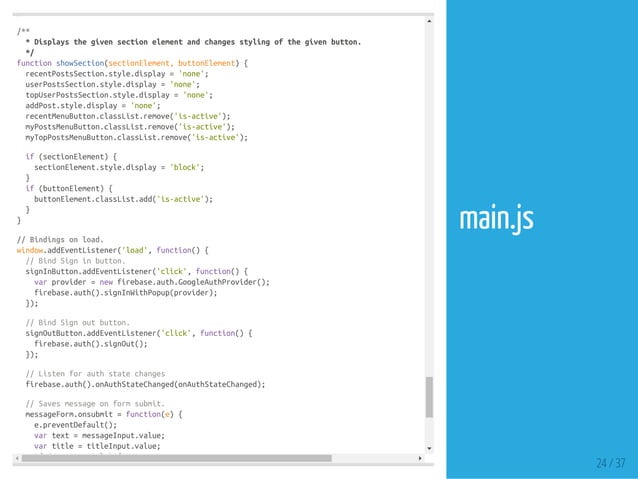 Introduction, Examples - Firebase | PPT
