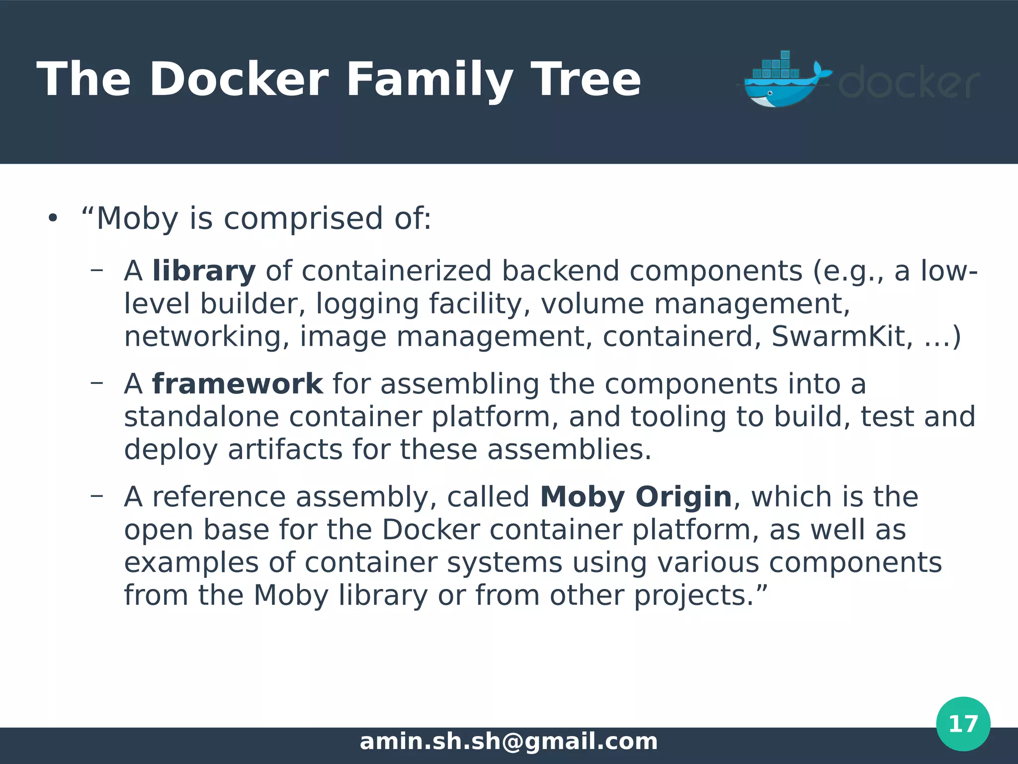 Docker Fundamental course - linkedin | PPT