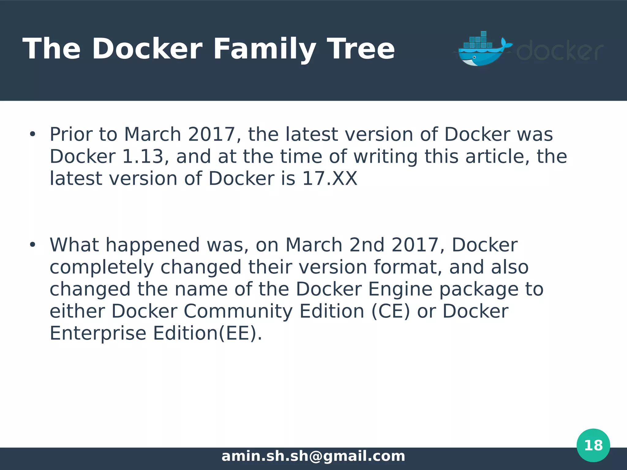Docker Fundamental course - linkedin | PPT