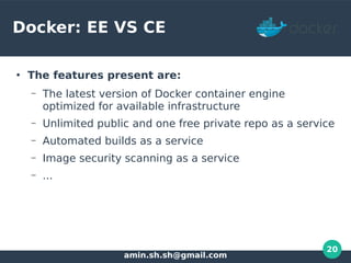Docker Fundamental course - linkedin | PPT
