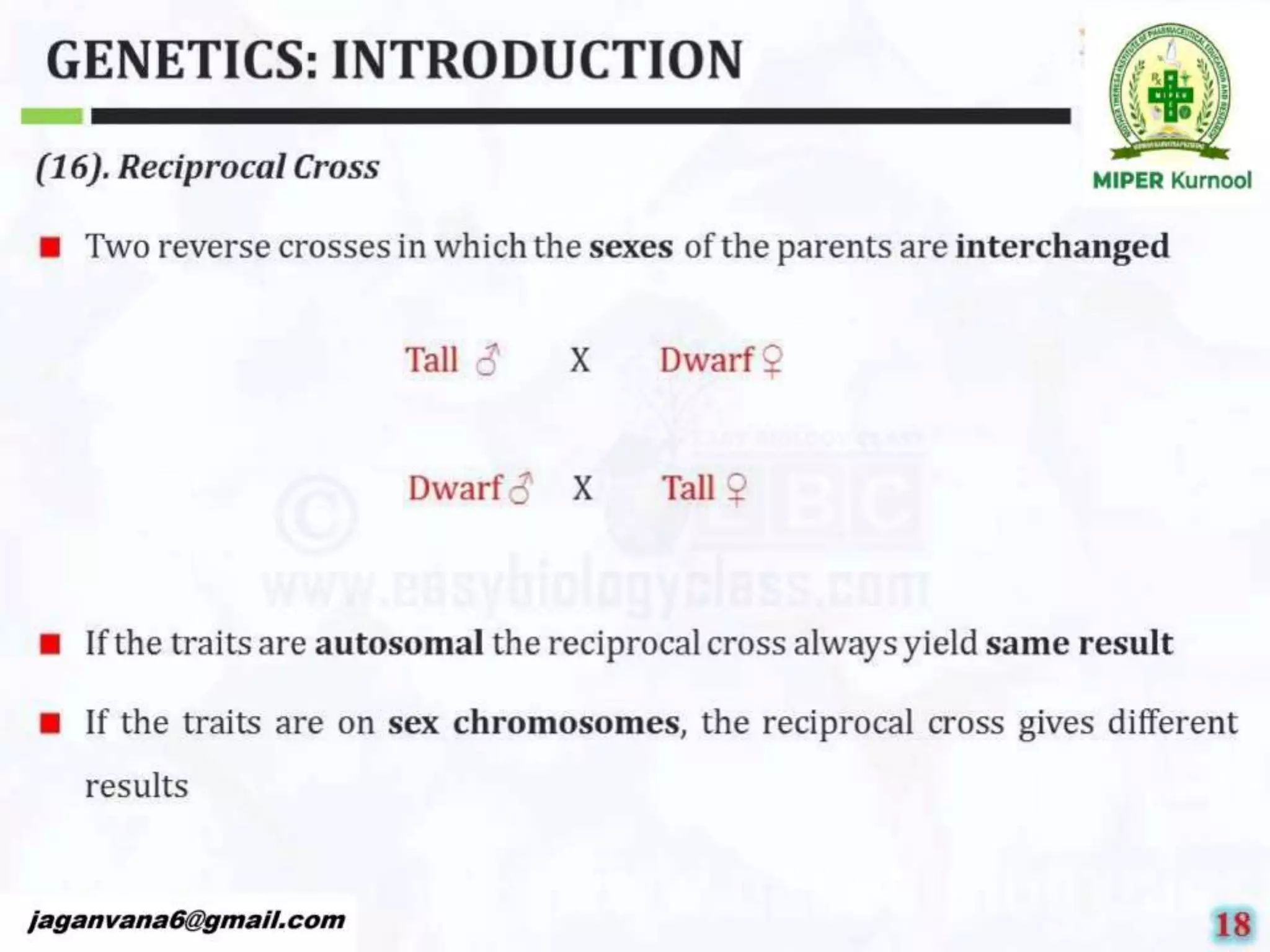 Introduction genetics | PPTX