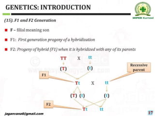Introduction genetics | PPT