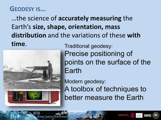 Introduction to Geodesy and Surface Process Hazards Presentation | PPT