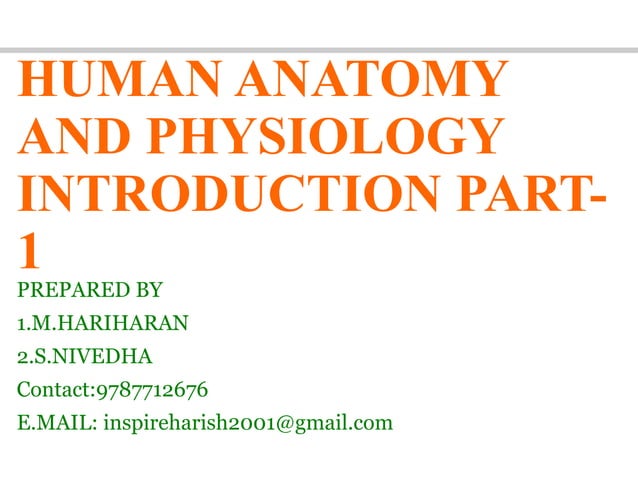 Introduction hap (part -1 ) | PPT