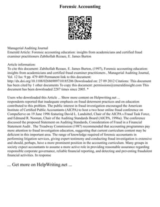 Introduction - How To Write An Essa | PDF