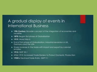 Introduction international business | PPTX