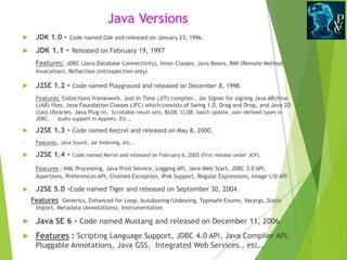 Introduction of java | PPSX