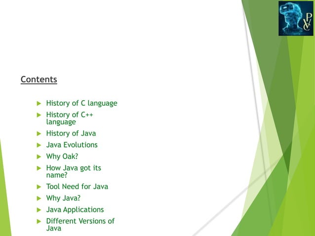 Introduction of java | PPSX