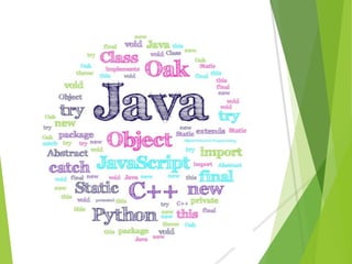 Introduction of java | PPSX