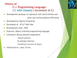 Introduction of java | PPSX